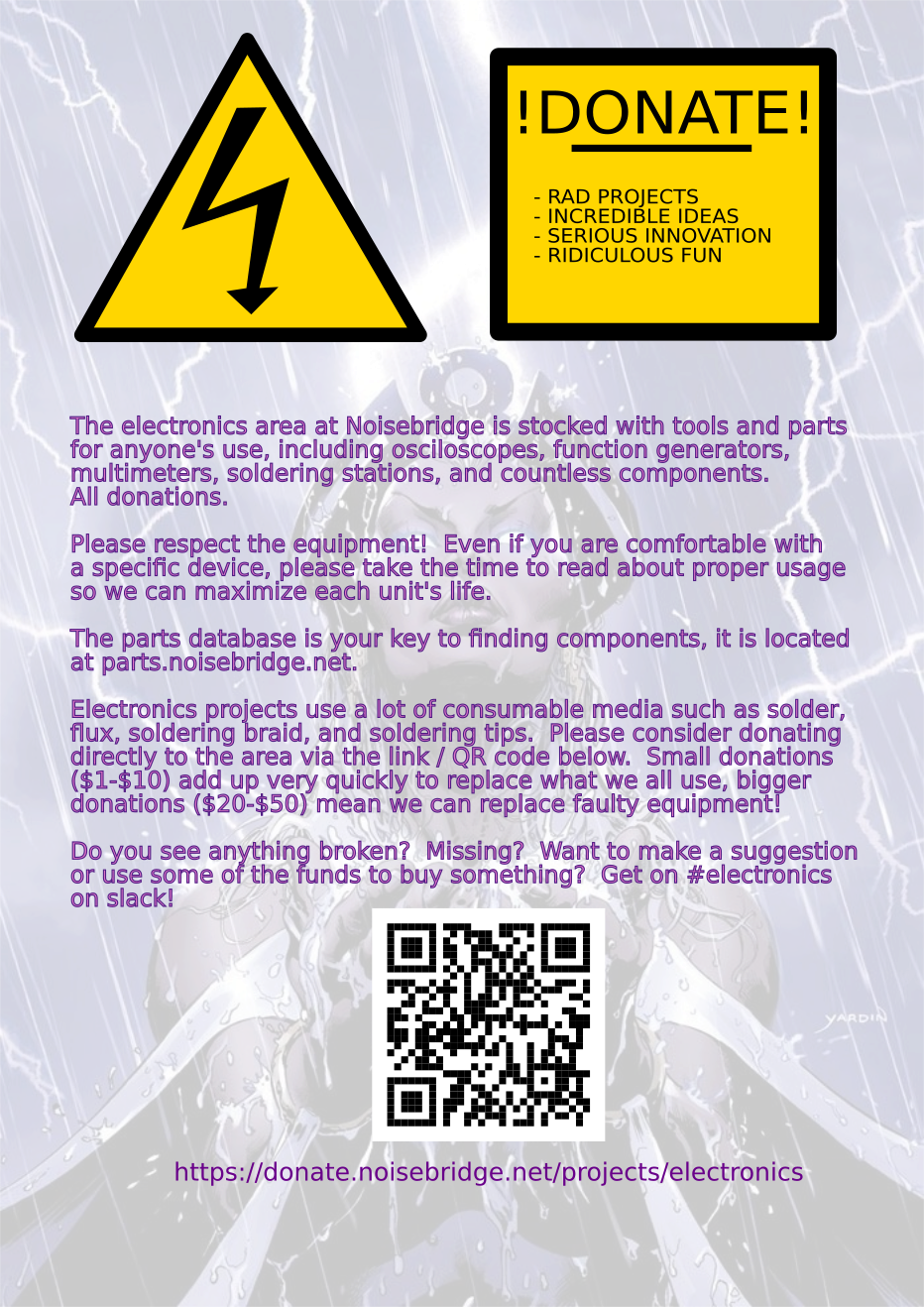 Electronic Parts - Noisebridge