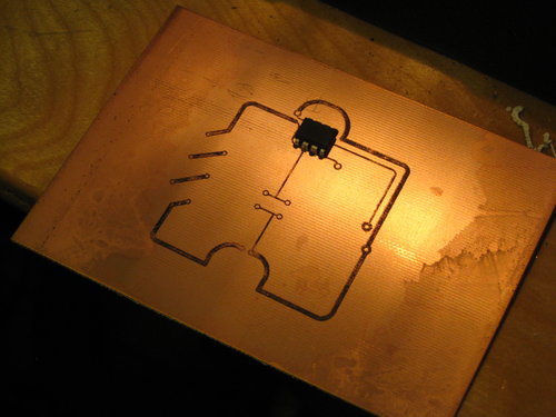 Homebrew PCB - Noisebridge