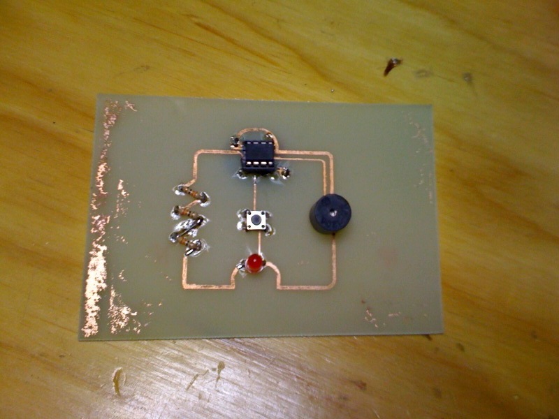 Homebrew PCB - Noisebridge