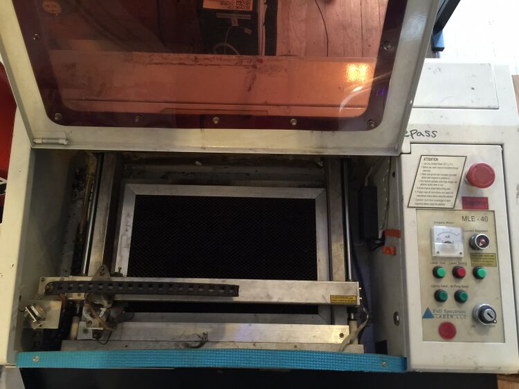 Laser Cutter/Full Spectrum Laser 40W - Noisebridge