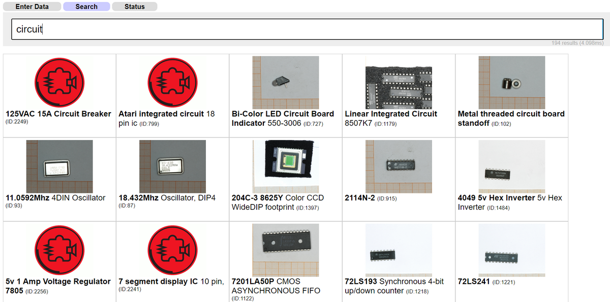 Electronic Parts - Noisebridge